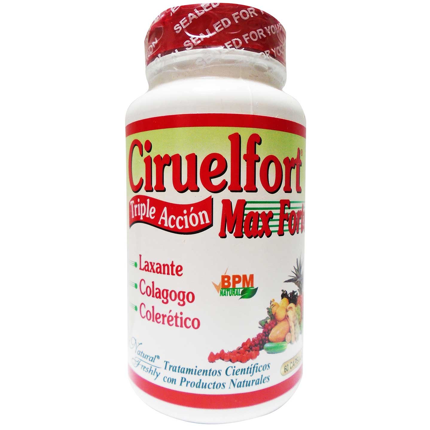 Ciruelfort Max Forte Triple Acción 60 Capsulas - Luna Nueva Tienda ...
