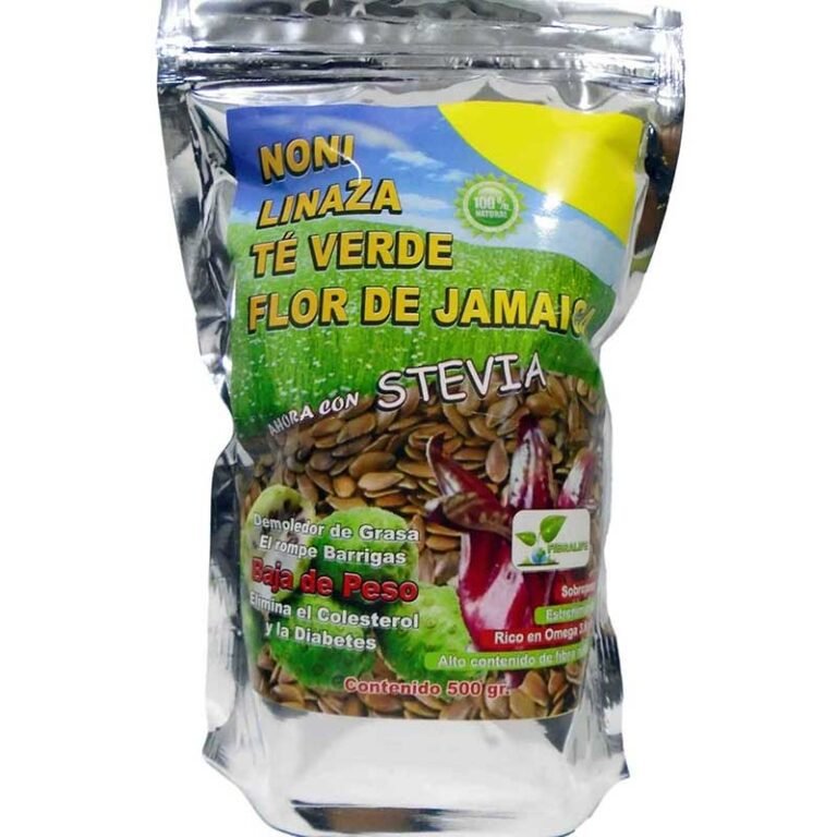 Linaza Noni Té Verde para Control de Peso - Luna Nueva Tienda Naturista