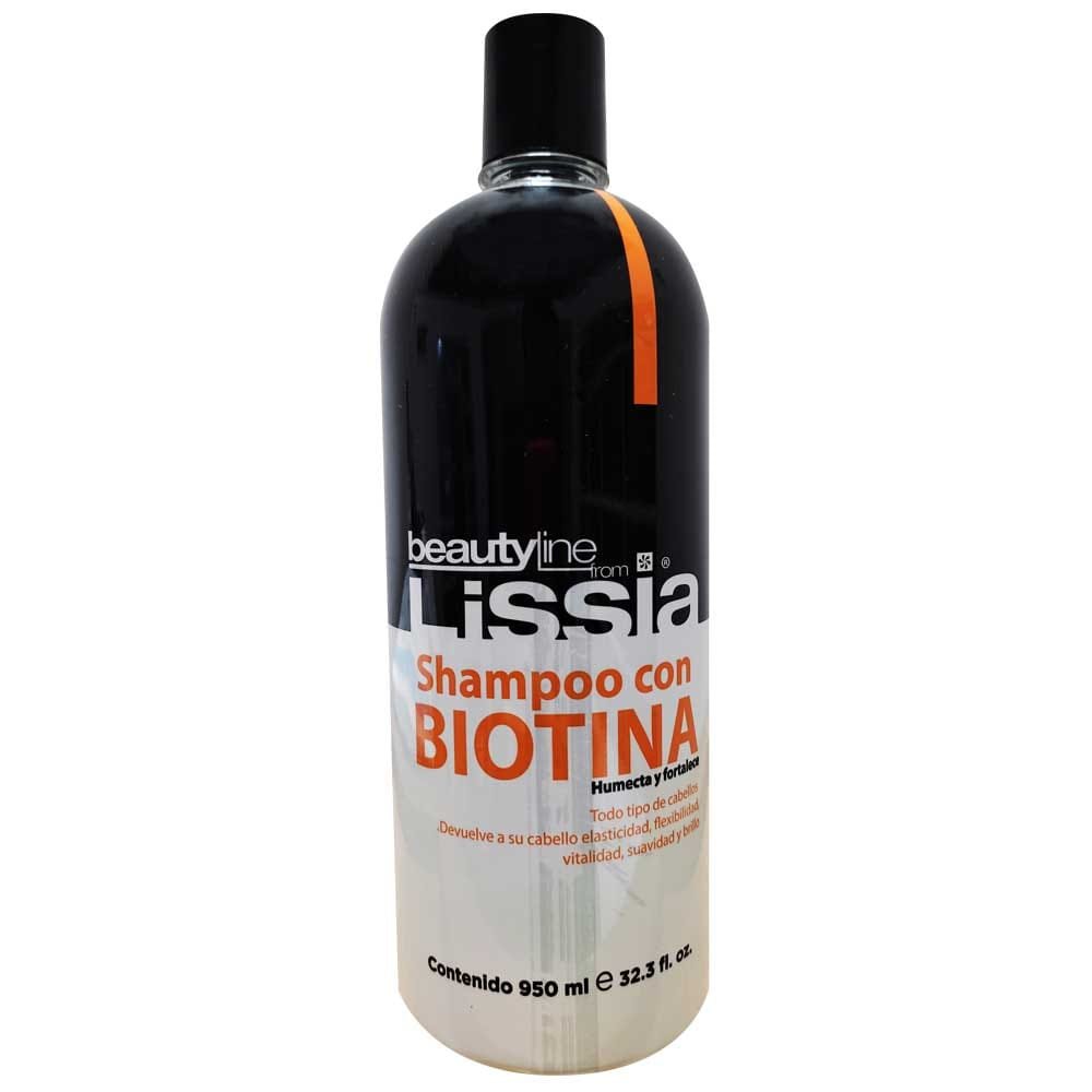 Shampoo Biotina Humecta y Fortalece Lissia 950 ml - Luna Nueva Tienda ...